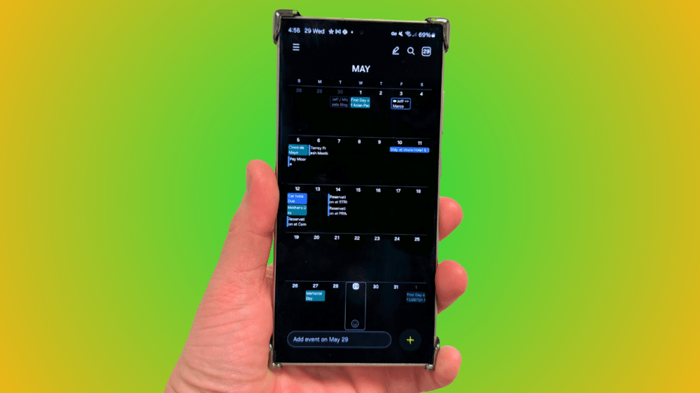Samsung Calendar Widget Bug Fixed in Latest Update - SammyGuru