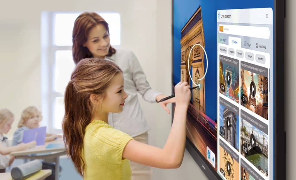 Samsung Brings Circle to Search on an 86-inch Interactive Display, But ...