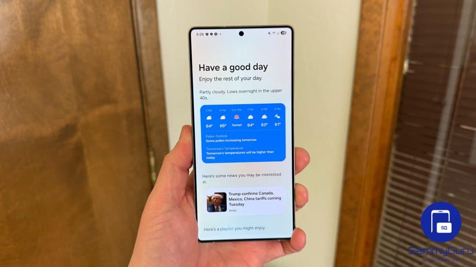 Samsung Finally Refreshes Weather App with One UI 7.0 - SammyGuru