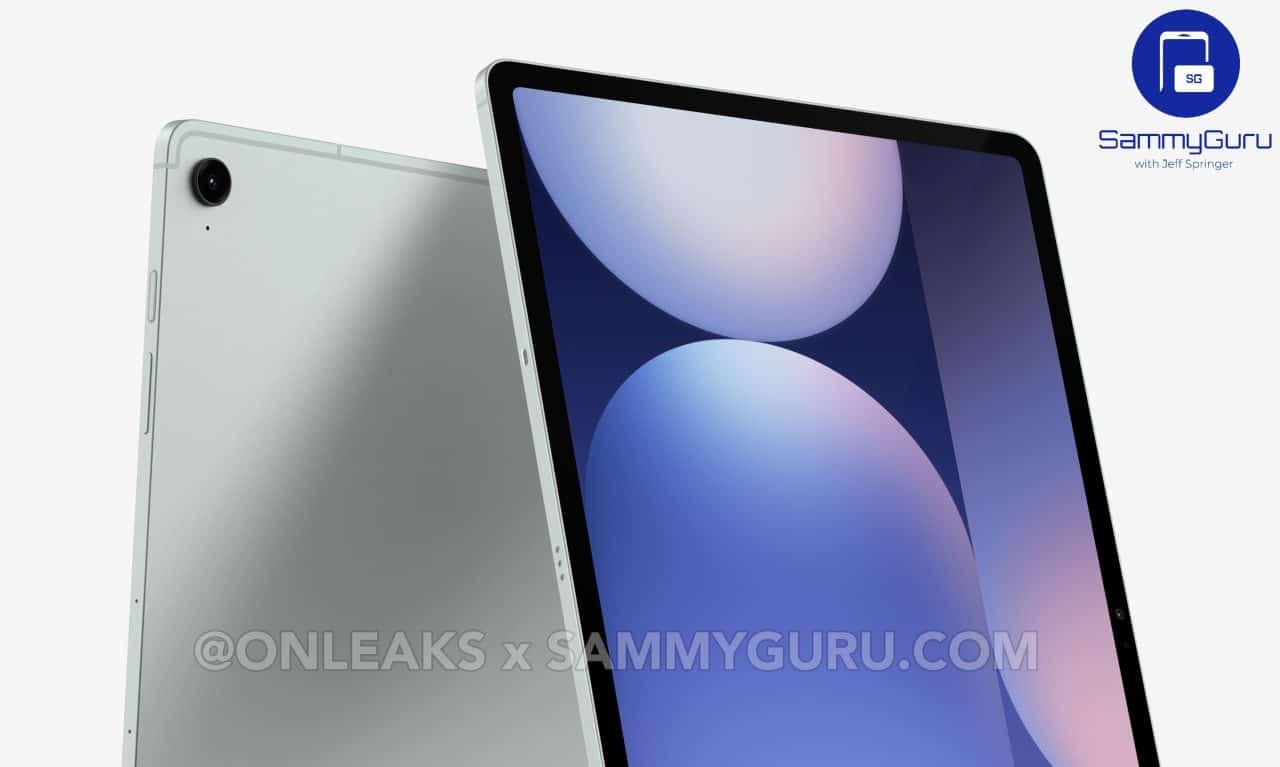 Galaxy Tab S10 FE and S10 FE+ Revealed in Leaked Official Renders ...