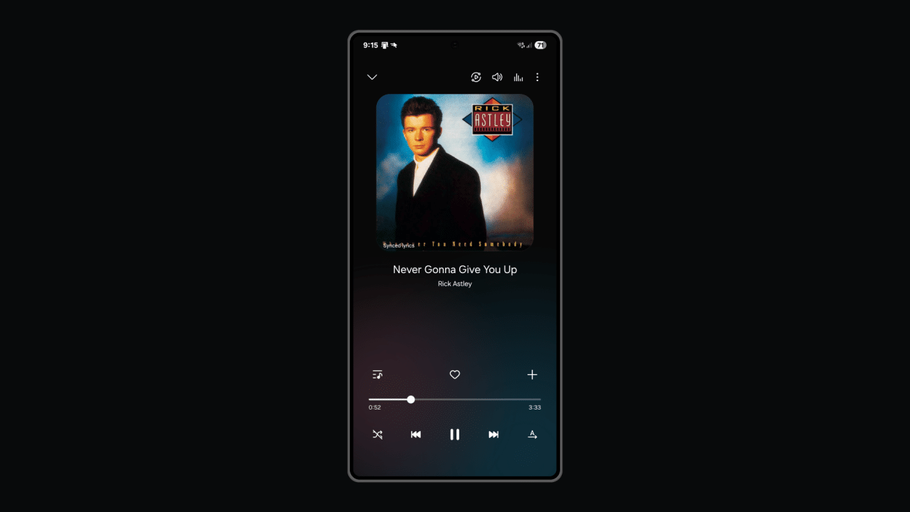 Samsung Music Update Brings Widget Changes On Galaxy - SammyGuru