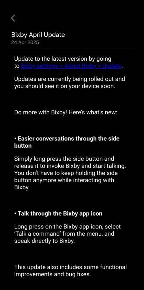 Samsung Updates Bixby with New Commands and Interaction Tweaks - SammyGuru