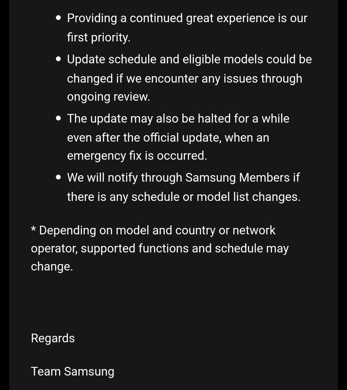 Samsung Makes It Clear: One UI 7 Rollout Could Be Paused Anytime ...