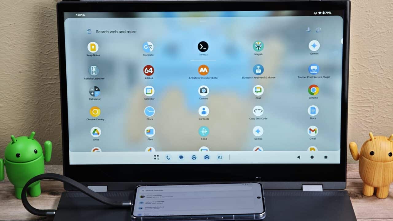 First Look at Google’s Upcoming DeX-Like Desktop Mode For Android ...