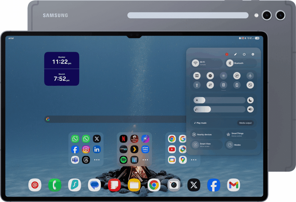 Here's Your First Look at One UI 8 on Galaxy Tab S10 Ultra - SammyGuru
