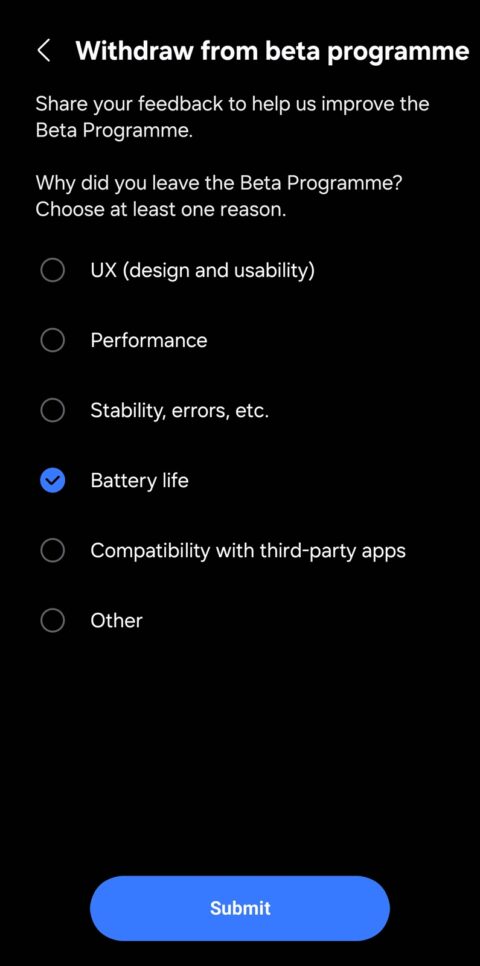 How to Leave One UI 8 Beta and Return to Stable Version - SammyGuru
