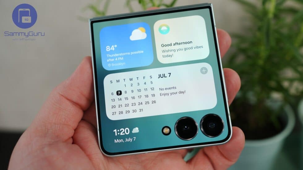 One UI 8.5 May Fix Call Privacy Issue on Galaxy Z Flip 7 Cover Display ...