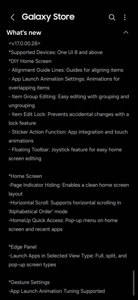 Home Up Gets Major One UI 8 Update with Customization Upgrades - SammyGuru