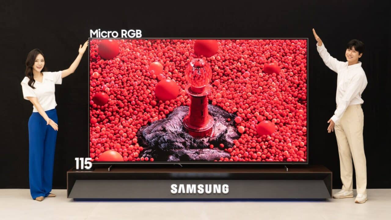 Samsung Debuts World's First Micro RGB TV with a Massive 115-inch ...