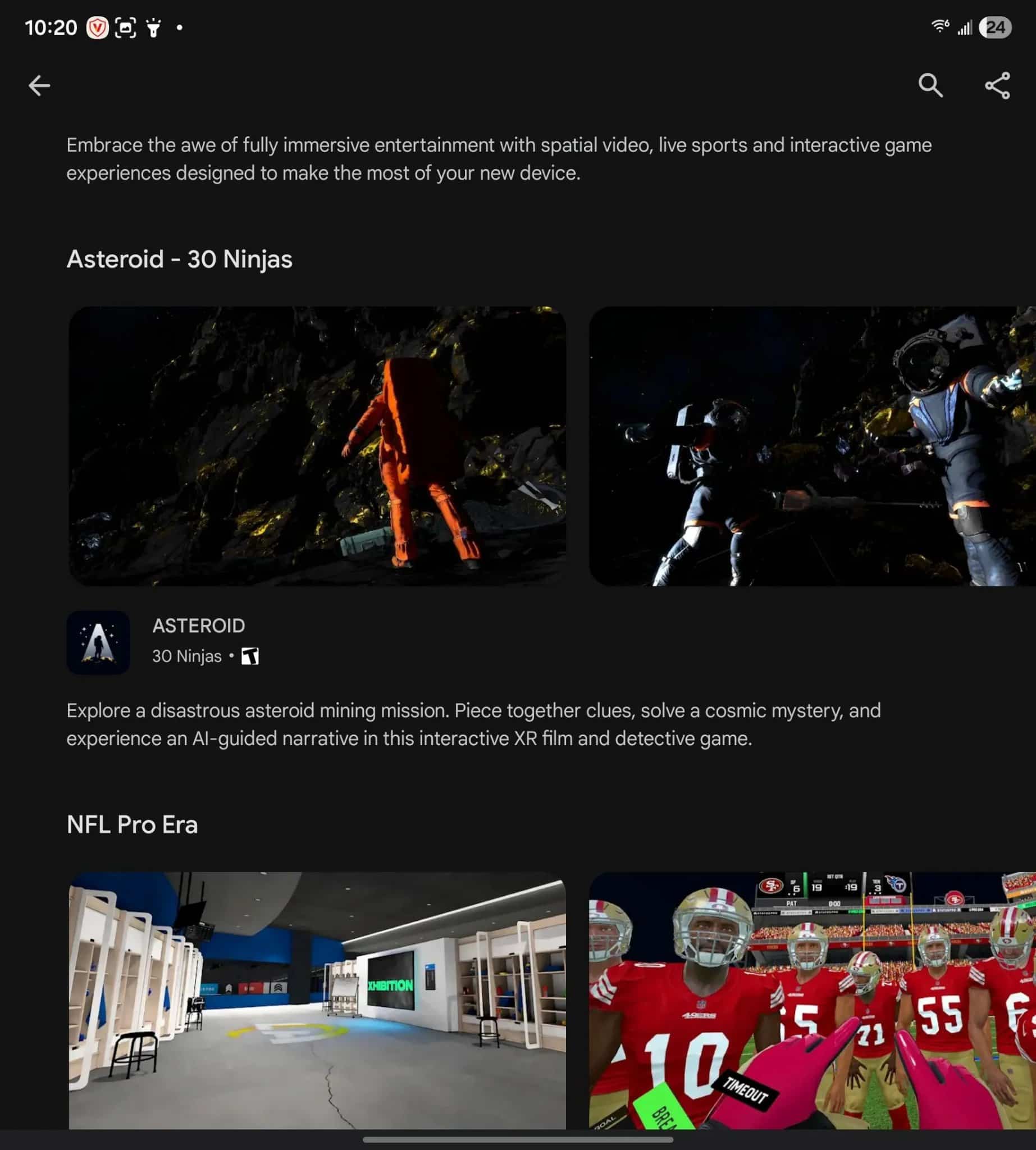 Galaxy XR Gets its First Play Store Apps and Games Before Launch ...