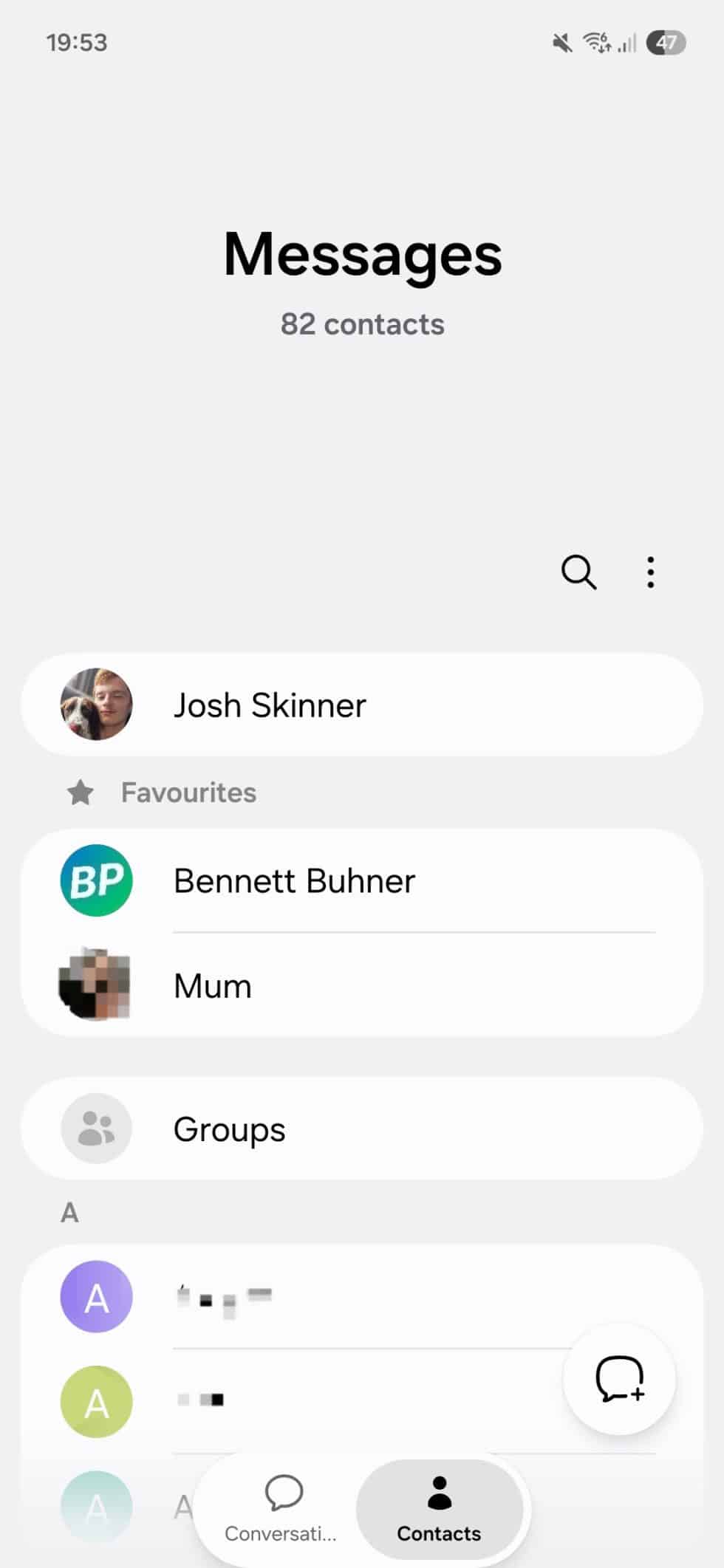Samsung Messages Gets a Flashy New Look in One UI 8.5