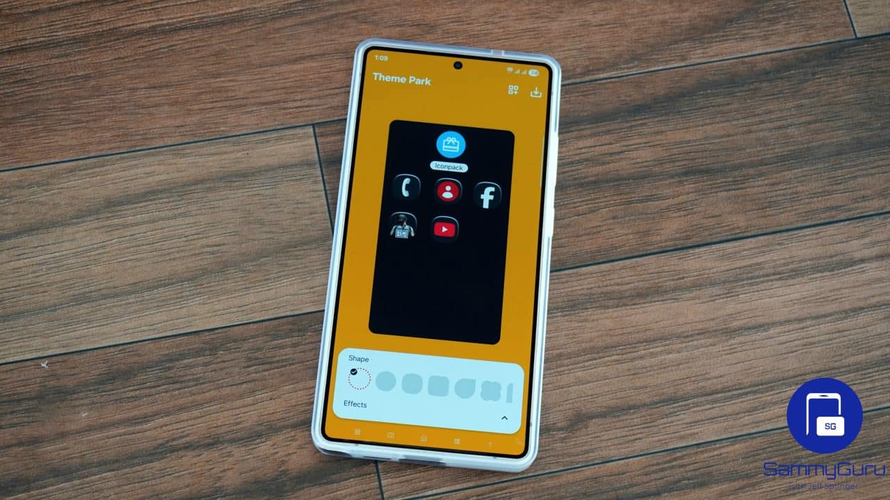 Samsung Fixes Missing Icon Bug in Latest Theme Park Update - SammyGuru