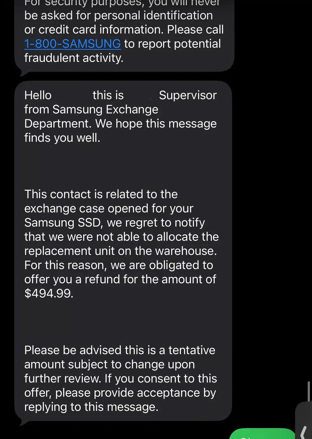 Samsung Surprises Buyer With SSD Refund Higher Than Purchase - SammyGuru