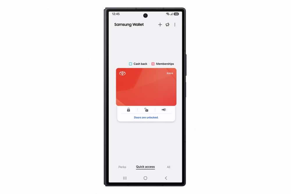 Samsung Wallet Adds Digital Key Support for 2026 Toyota RAV4 - SammyGuru