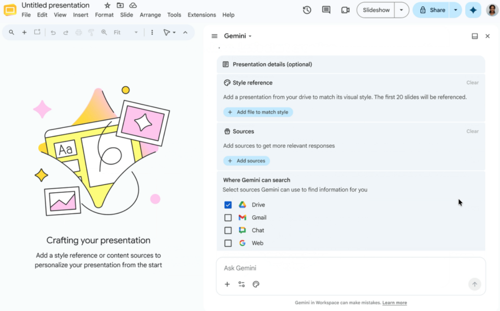 Gemini in Google Slides Can Now Create Complete Presentations - SammyGuru